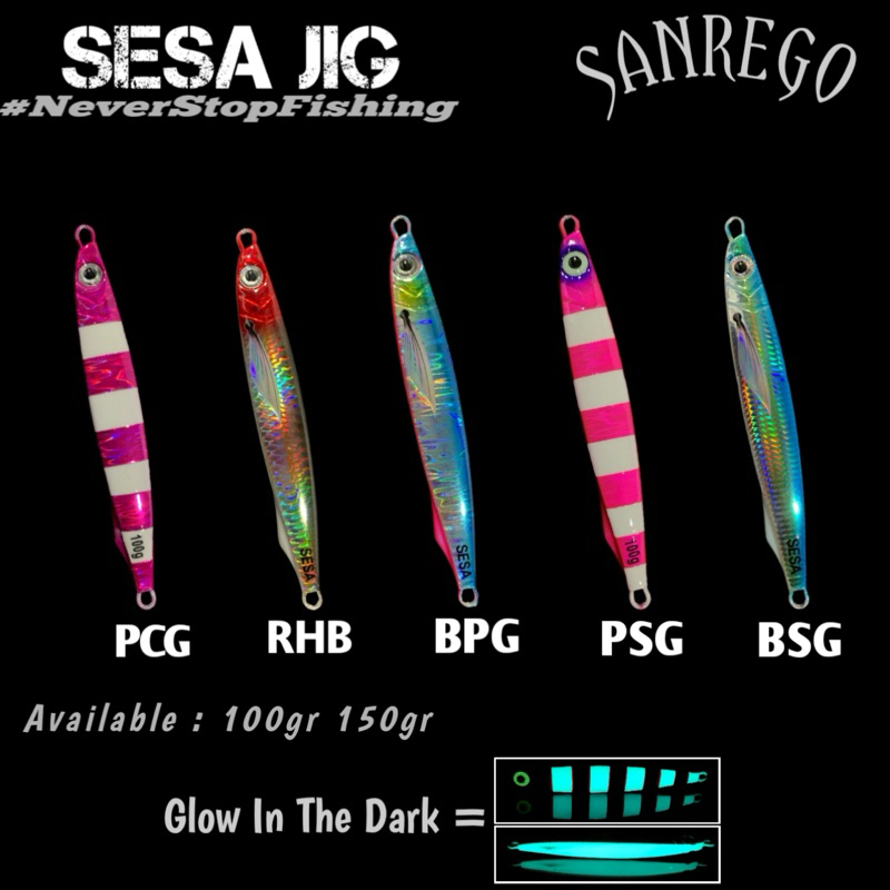 Jual Metal Jig Sanrego 100 gram | Shopee Indonesia