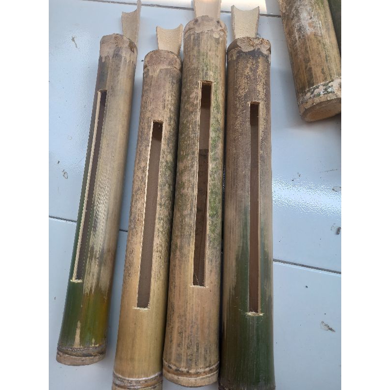 Jual kentongan bambu / tongtrong bambu / alat kesenian | Shopee Indonesia
