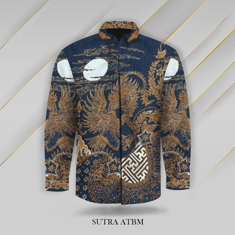 Jual BATIK TULIS SUTERA ATBMKEMEJA BATIK SUTRA ATBM/ KAIN BATIK TULIS ...