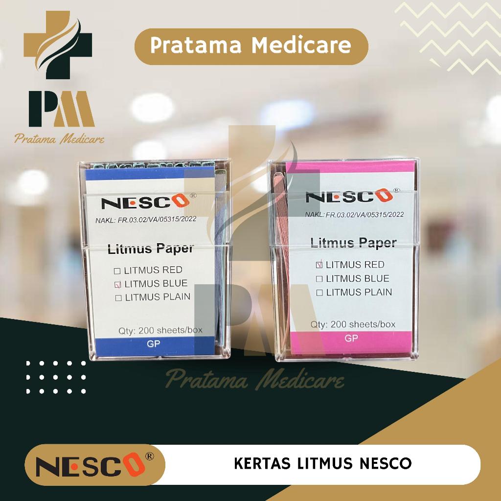 Jual Kertas Lakmus / Litmus Paper Nesco / 1 kotak isi 200 lembar ...
