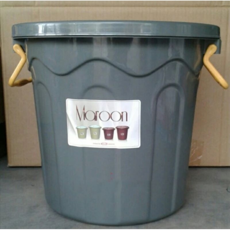 Jual ember 80 liter+ tutup maron | Shopee Indonesia