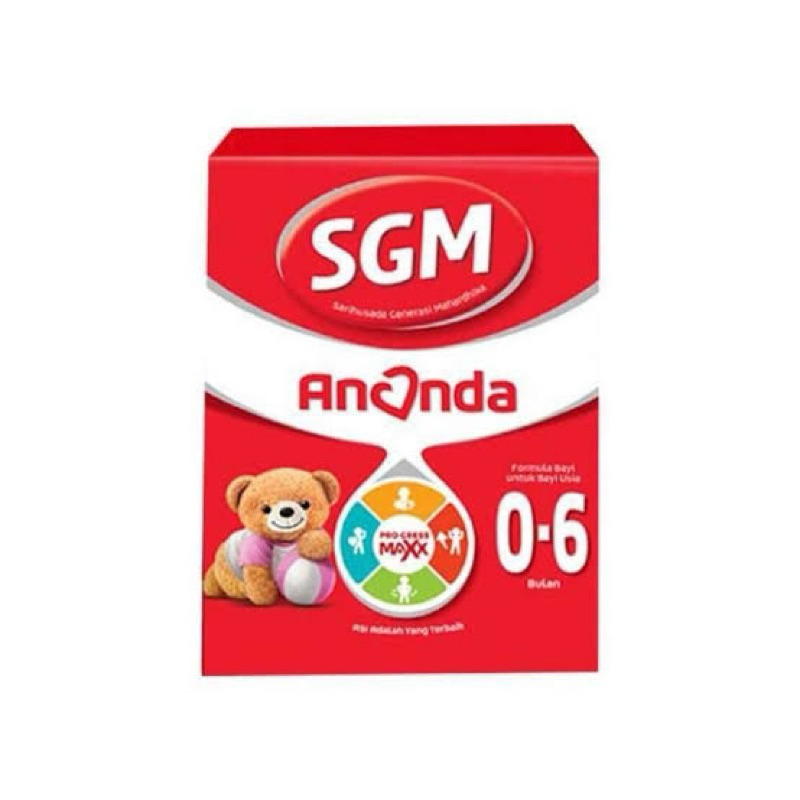 Jual SGM Ananda 0-6 Bulan 150g 400g 600g 1000g | Shopee Indonesia