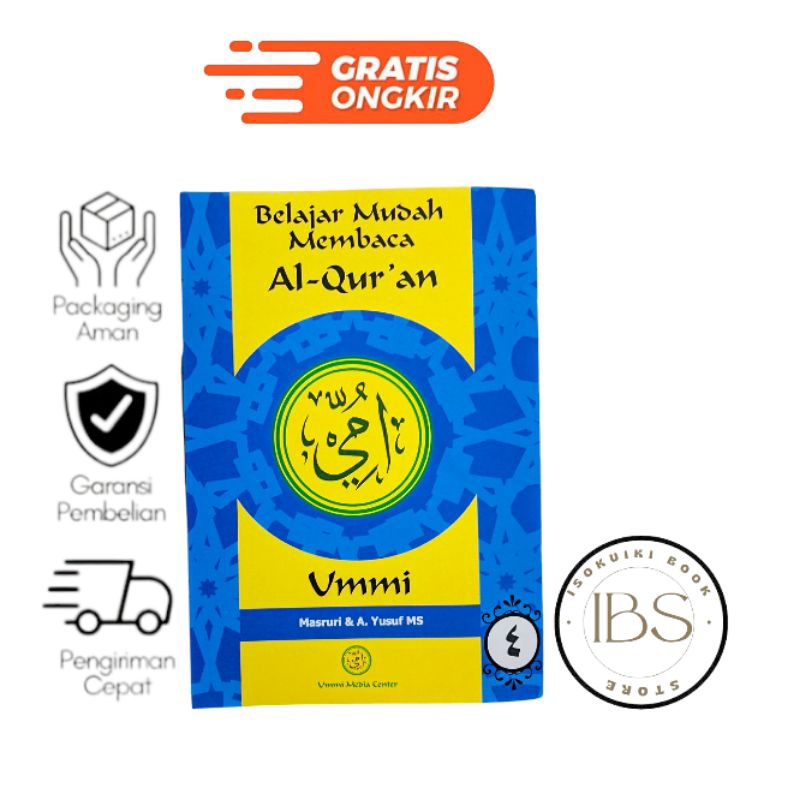Jual Buku Belajar Membaca Al Qur'an Metode Ummi Jilid 4 | Shopee Indonesia