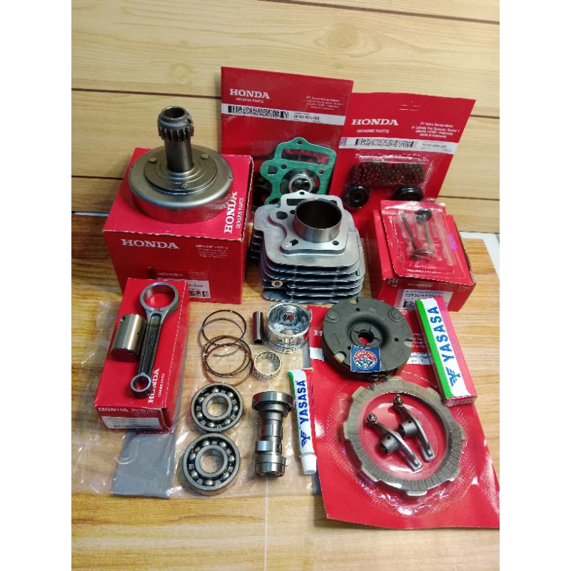 Jual BLOK SEHER PAKET KOMPLIT(13 AITEM)HONDA SUPRA FIT NEW REVO LAMA LAGENDA 100CC | Shopee ...