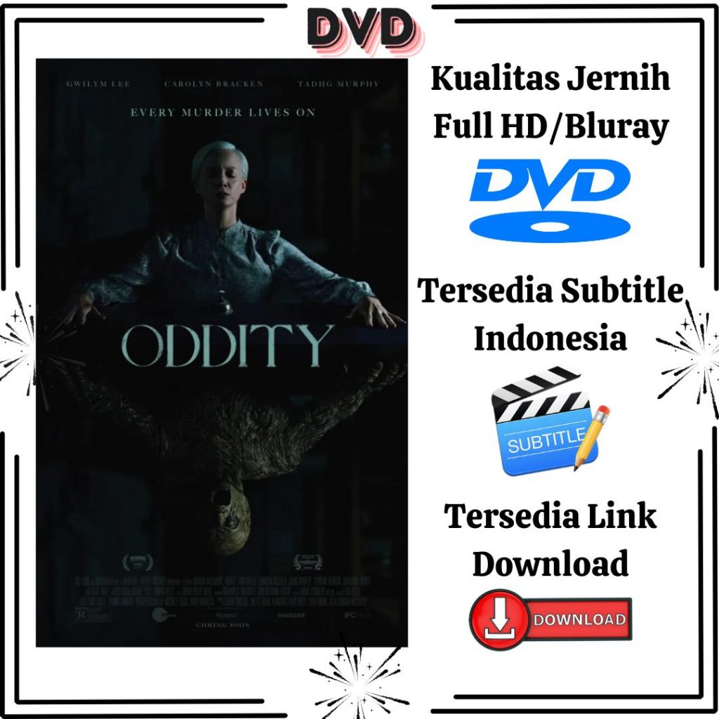 Jual DVD / Kaset Film Oddity (2024) | Shopee Indonesia