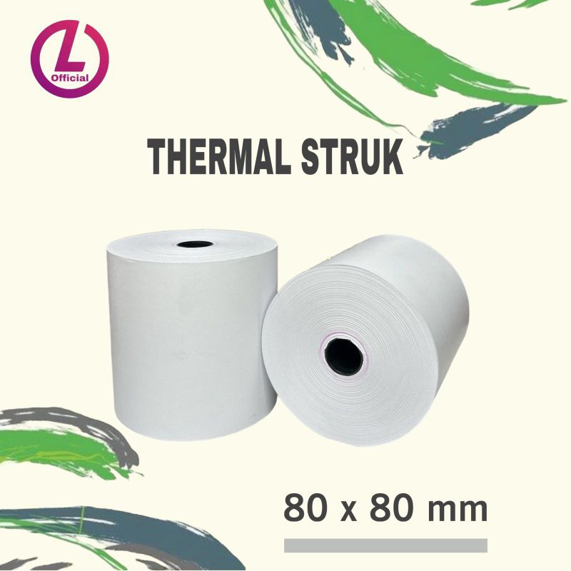 Jual THERMAL STRUK / TELSTRUK 80x50 dan 80x80 | Shopee Indonesia