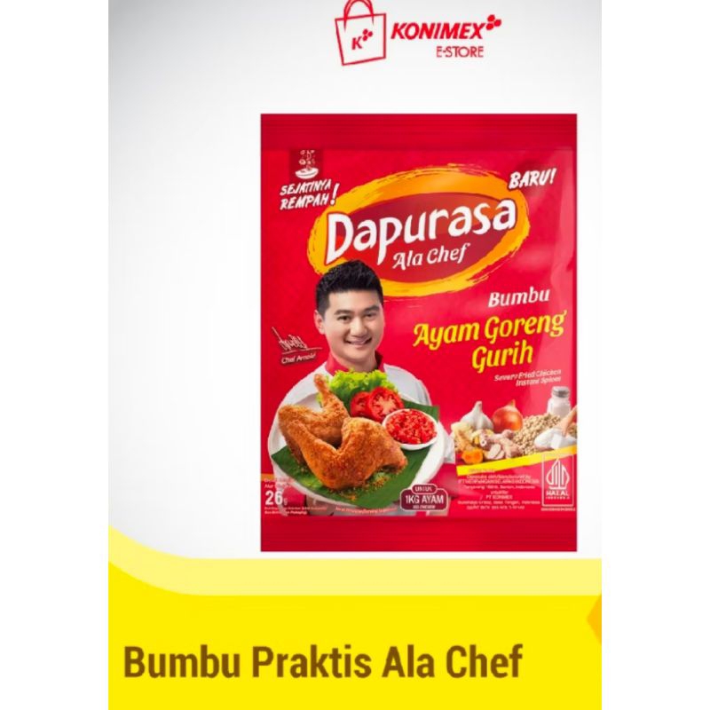 Jual dapur rasa ala chef bumbu ayam goreng gurih @10 pcs | Shopee Indonesia