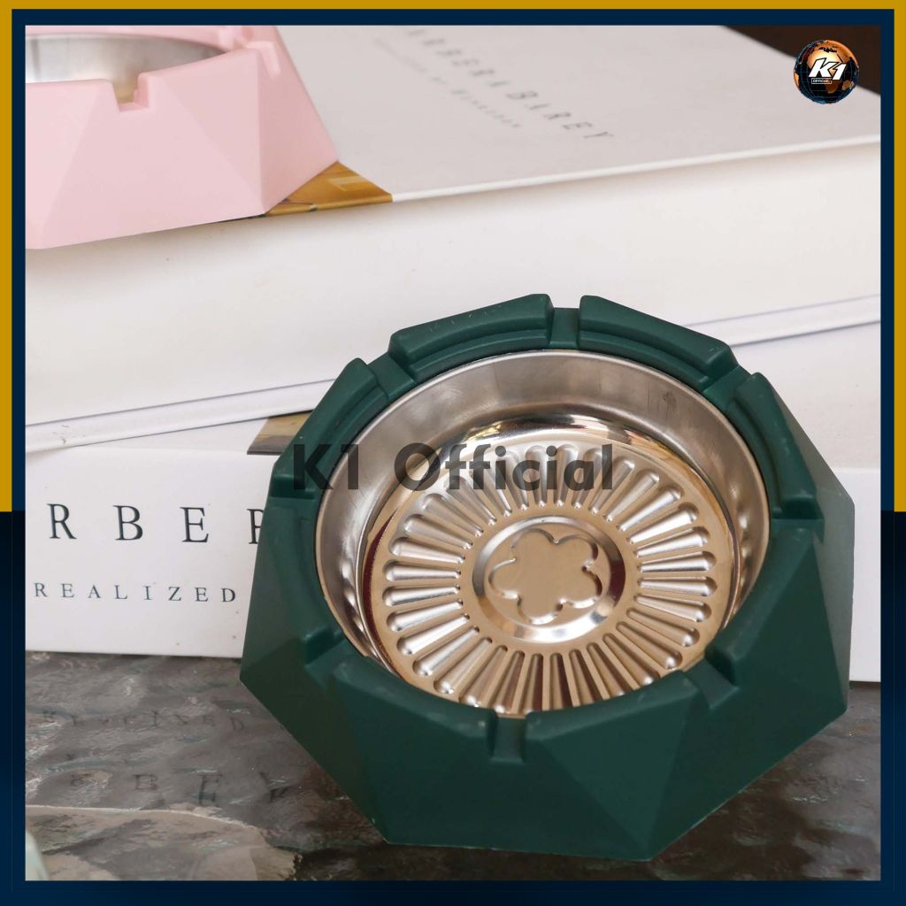 Jual Asbak Warna Segi 8 Stainless Ukuran 11cm - Wadah Abu Rokok Warna ...