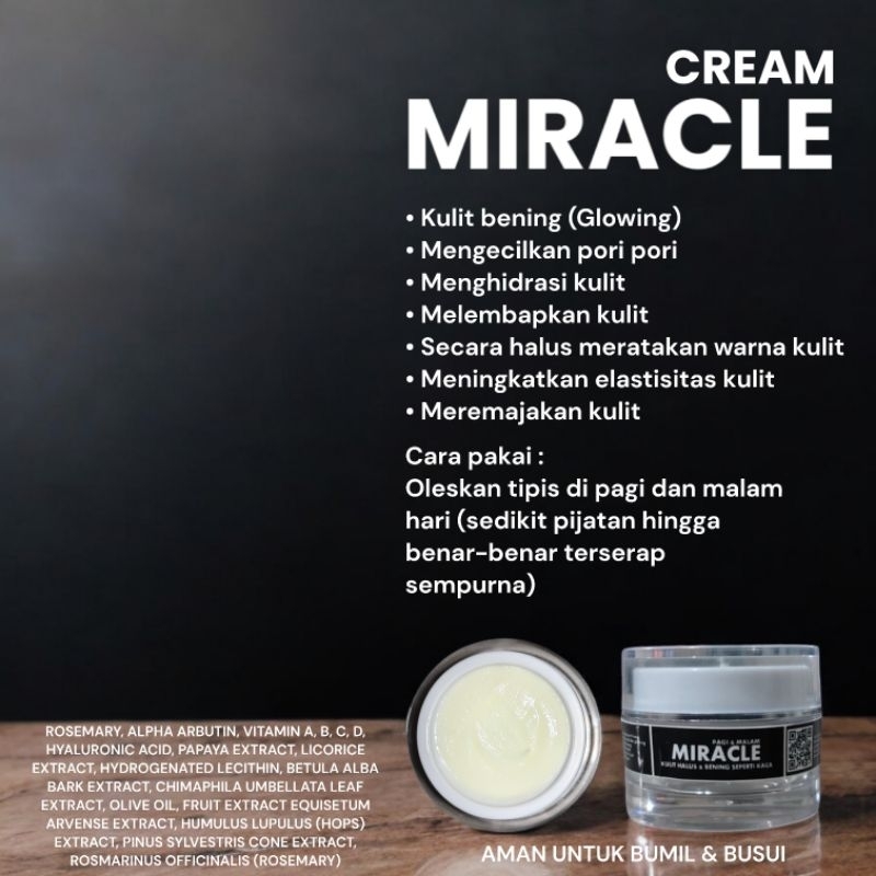 Jual Miracle Cream (Cream Glowing) | Shopee Indonesia