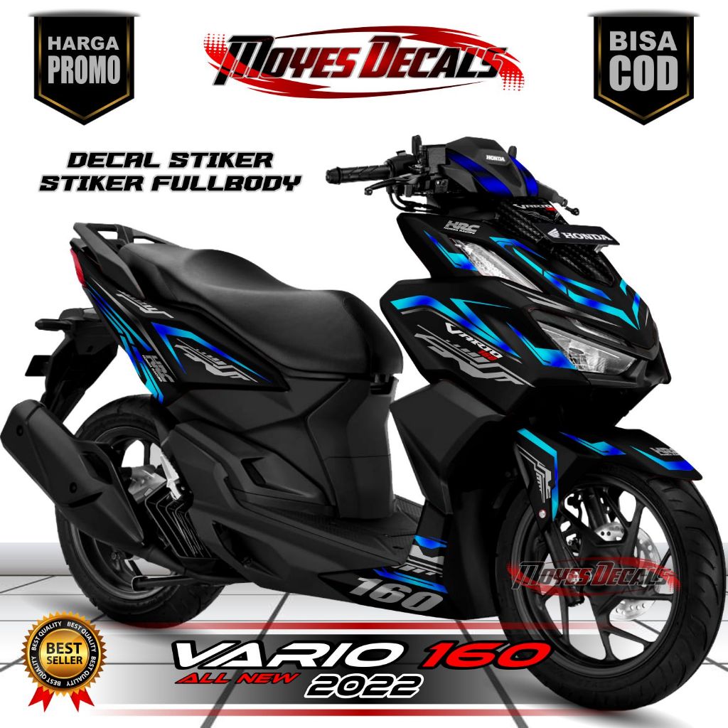 Jual Decal Motor Vario 160 - Stiker Motor Vario 160 Fullbody Premium ...