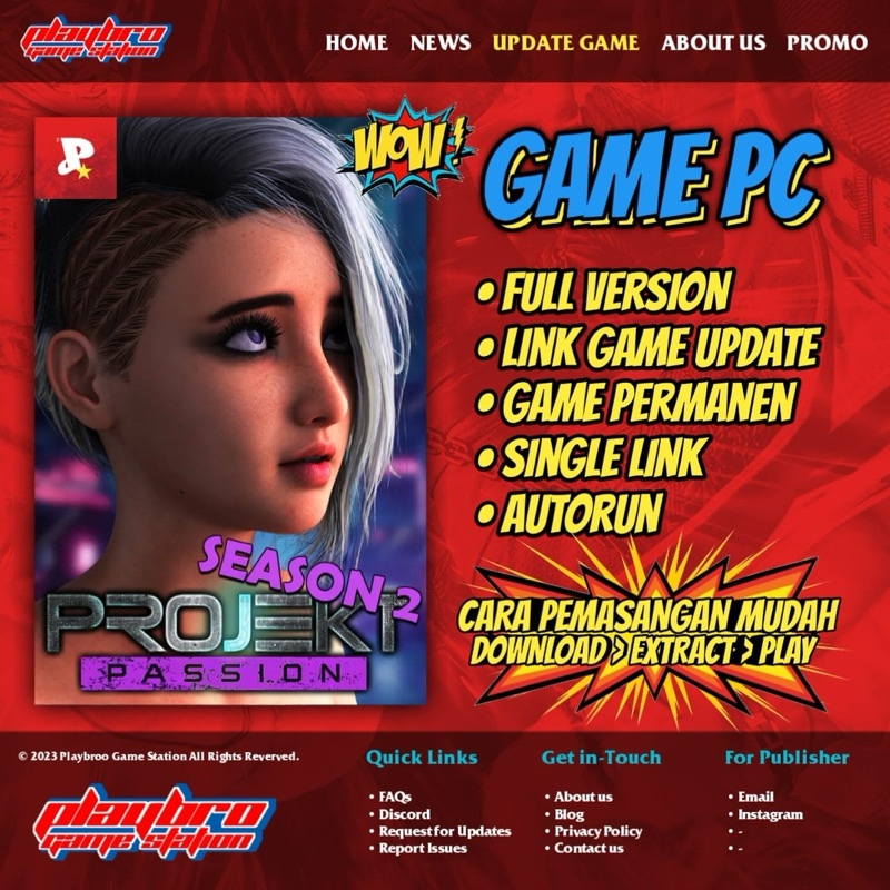 Jual Projekt Passion Season 2 - Game PC/Laptop (Download to Play Bro ...