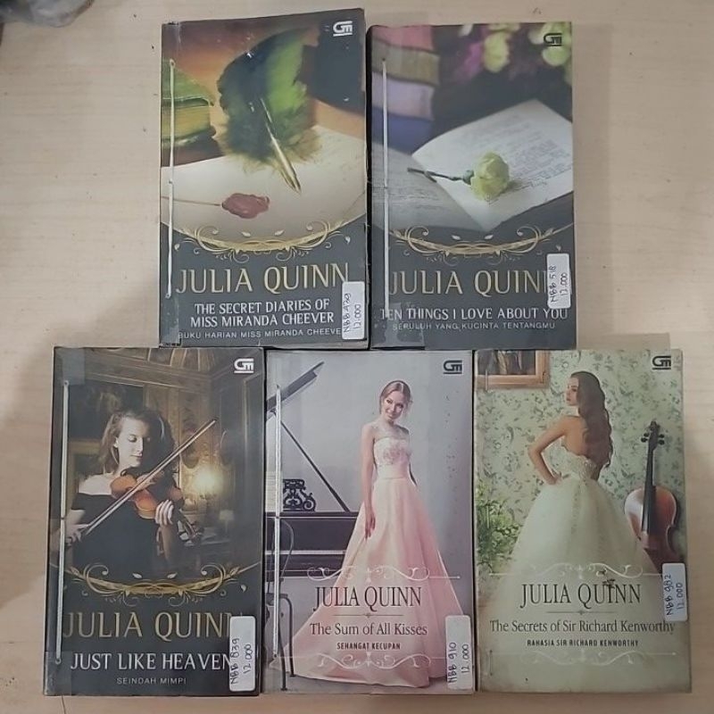 Jual Novel Julia Quinn satuan (seken) | Shopee Indonesia