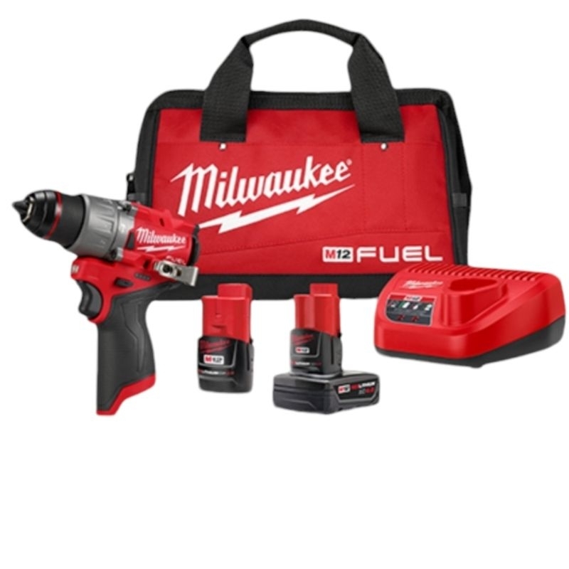 Jual MILWAUKEE M12 FPD2-0 HAMMER DRILL CORDLESS | Shopee Indonesia