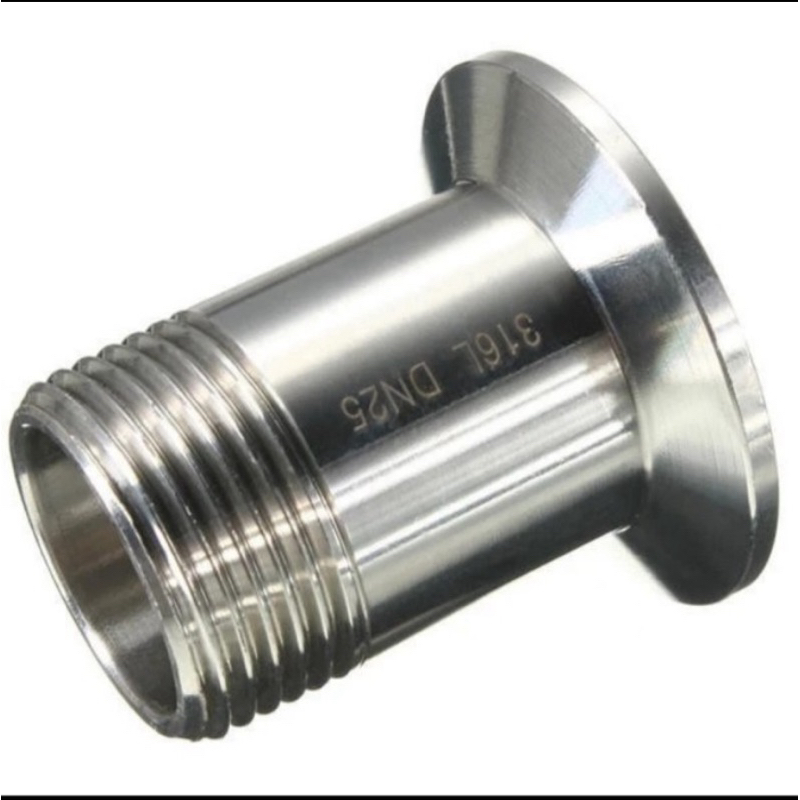 Jual Male Ferrule 3” inch SS 316 Dn 80 / Ferrule Drat Luar | Shopee ...
