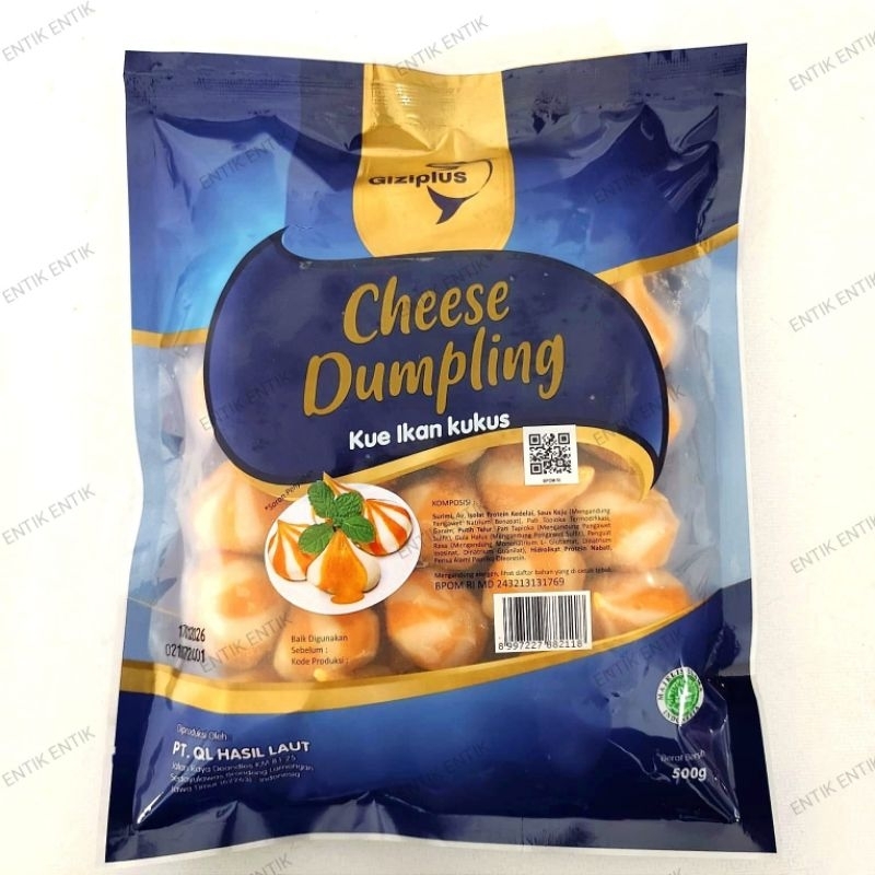 Jual Giziplus Dumpling Cheese / Dumpling Keju Gizi Plus 500gr / Frozen ...