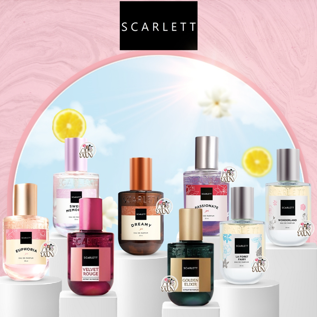 Jual SCARLETT WHITENING EAU DE PARFUM (EDP) 30ML SERIES ( READY ALL ...