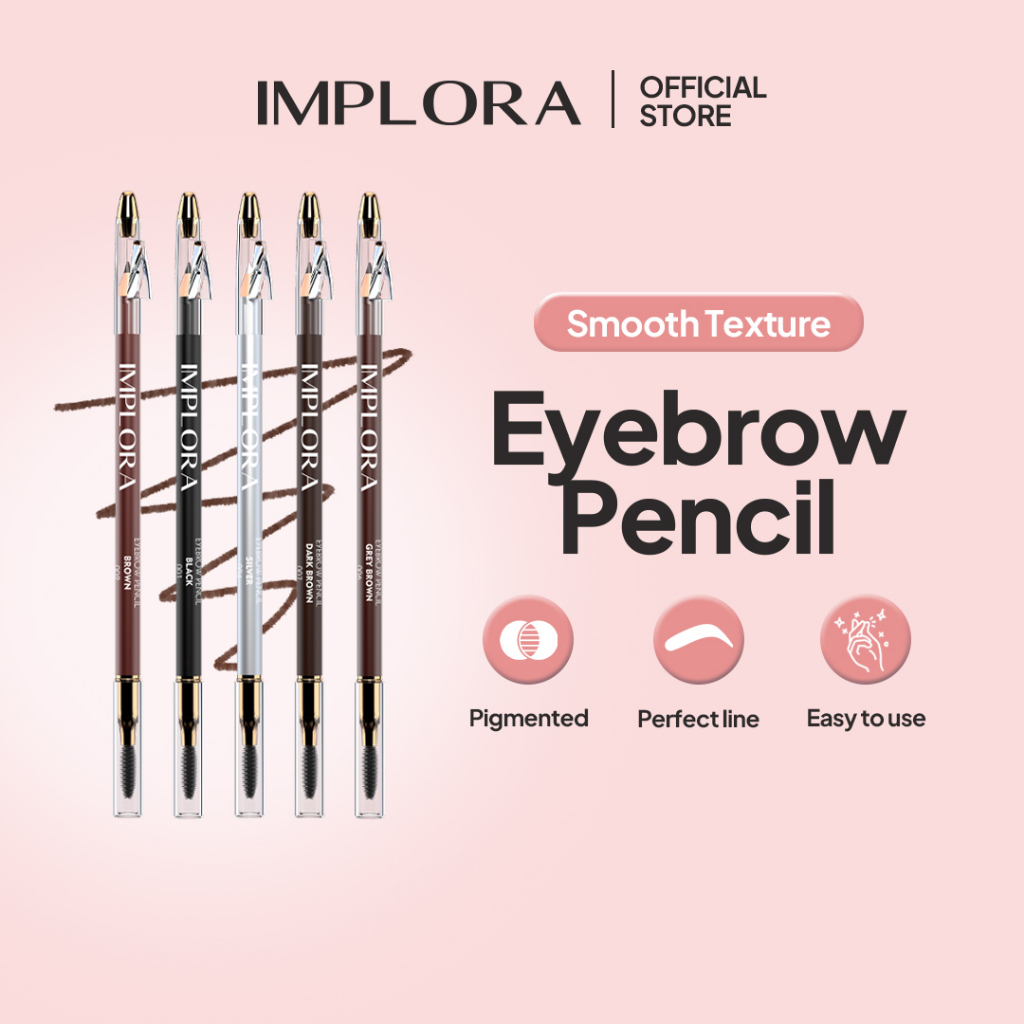 Jual IMPLORA Eyebrow Pencil 2.5g ( Soft Brow | Eye Pensil Alis Serut ...