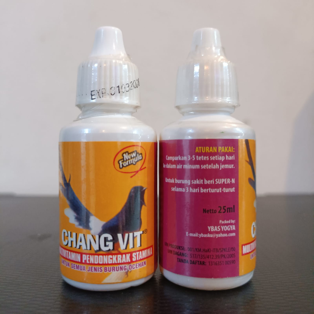 Jual CHANGVIT KENARI MURAI CHANG VIT MURAI KENARI SUPER KICAU VITAMIN ...