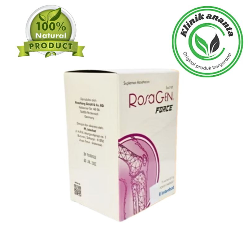 Jual Rosagen forse isi 15 sachet Asli original. suplemen sendi otot dan ...