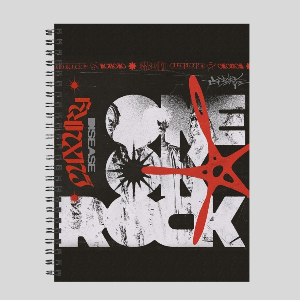 Jual One Ok Rock Notebook Luxury Desease | Shopee Indonesia