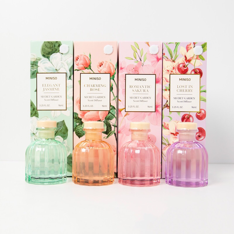 Jual Miniso Diffuser Secret Garden Air Freshener 96ml/ Pengharum ...
