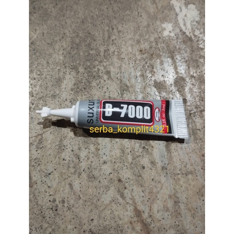 Jual lem layar lem serbaguna 3ml lem LCD touchscreen clear B-7000 B7000 adhesive HP | Shopee ...