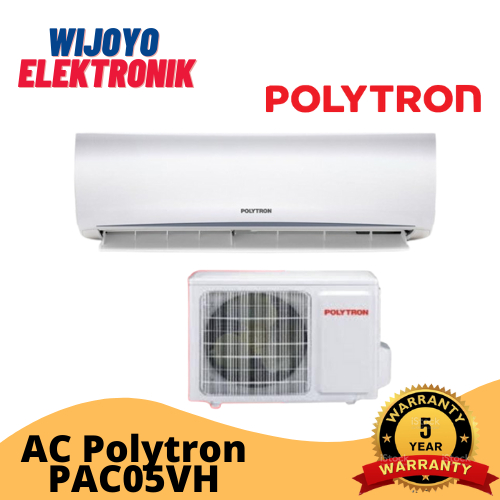 Jual AC POLYTRON 1/2 PK NEW 2021 R32 NEUVA DELUXE2 PAC-05VH - | Shopee Indonesia
