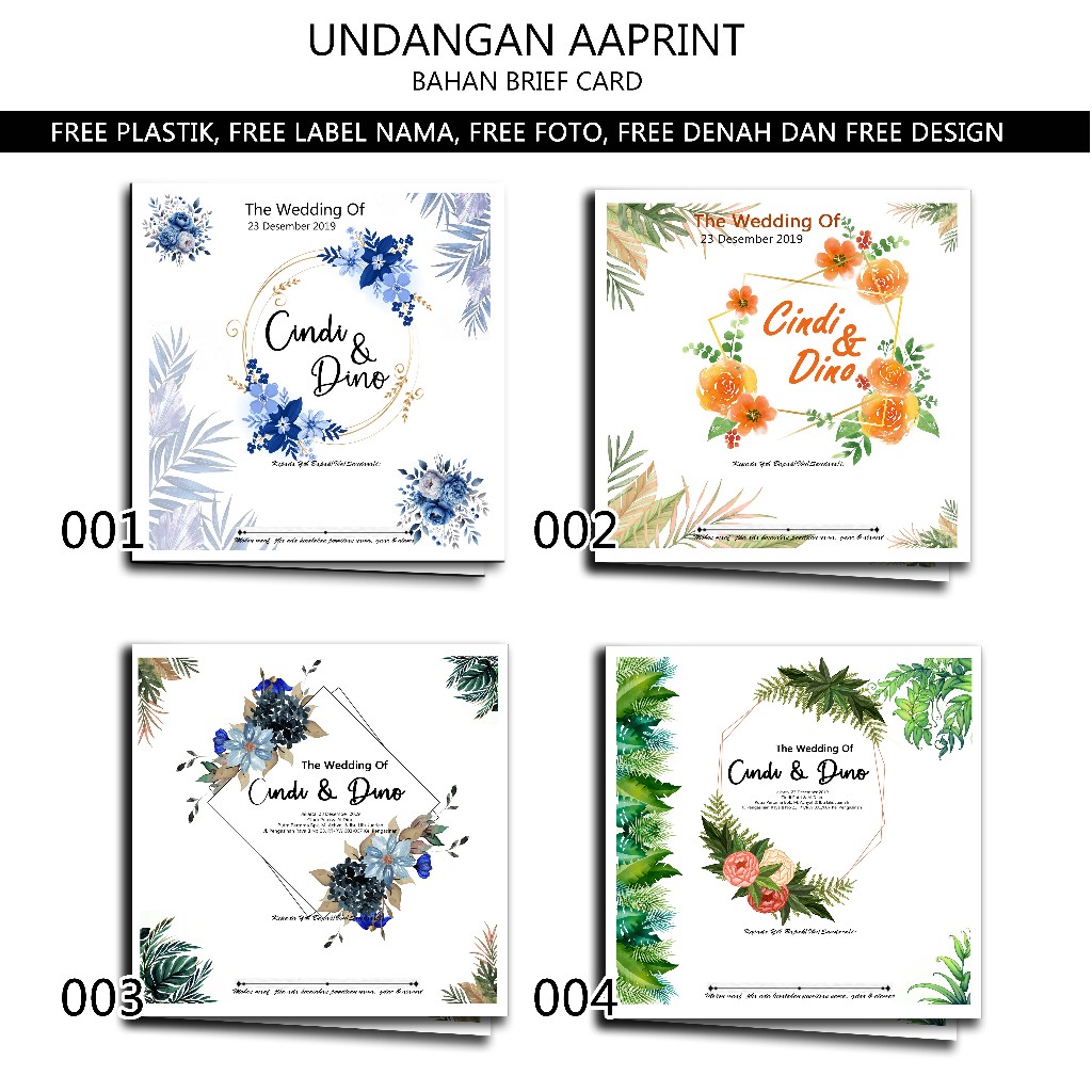 Jual print UNDANGAN NIKAH UNAAPGENZ PERNIKAHAN SUNAT SUNATAN KHITAN ...