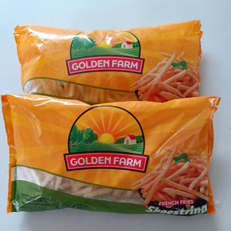 Jual GOLDEN FARM KENTANG GORENG SHOESTRING 1KG | Shopee Indonesia