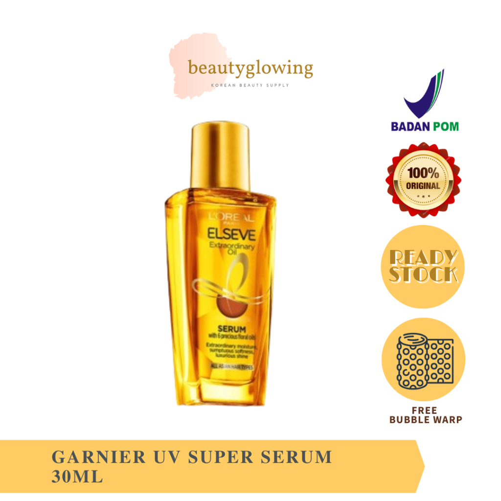 Jual LOreal Paris Elseve Extraordinary Oil Gold 30ml | loreal Hair Oil ...