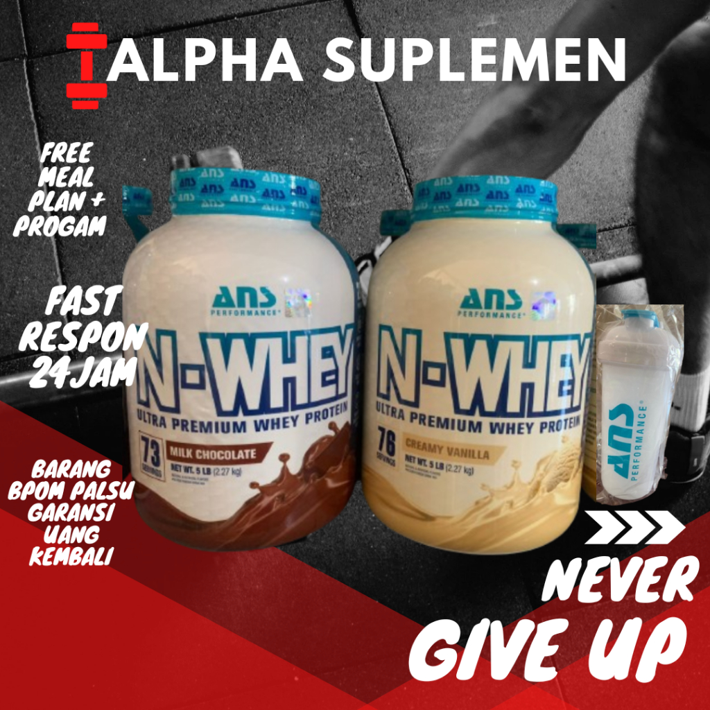 Jual ANS N-WHEY protein 5lb - suplemen fitness | Shopee Indonesia