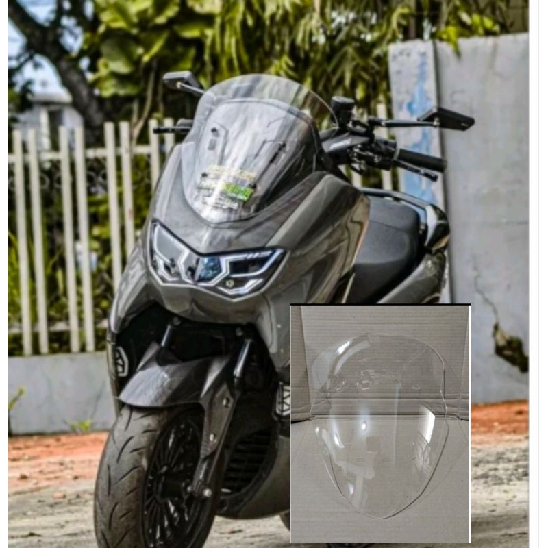 Jual visor Yamaha nmax old model Thailand akrilik 3MILI | Shopee Indonesia