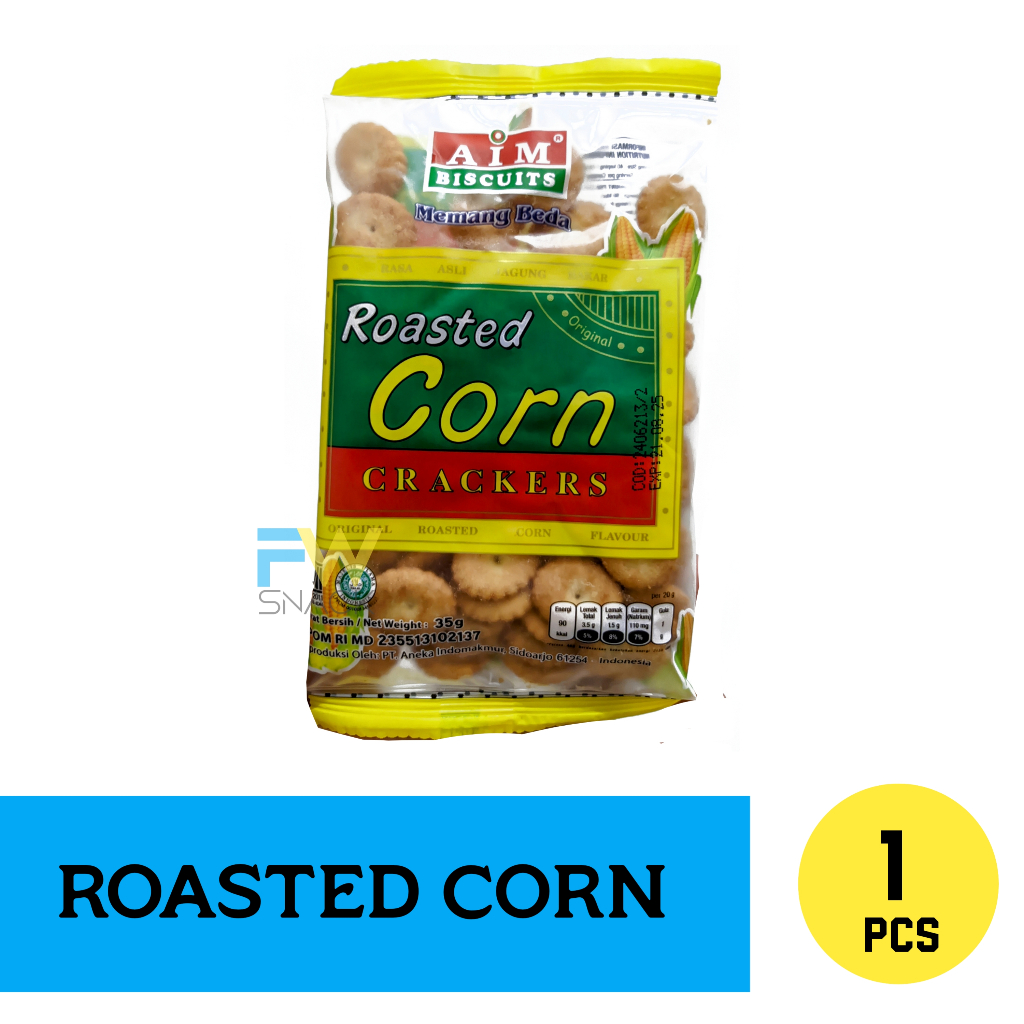 Jual AIM roasted corn biskuit 35gr | Shopee Indonesia