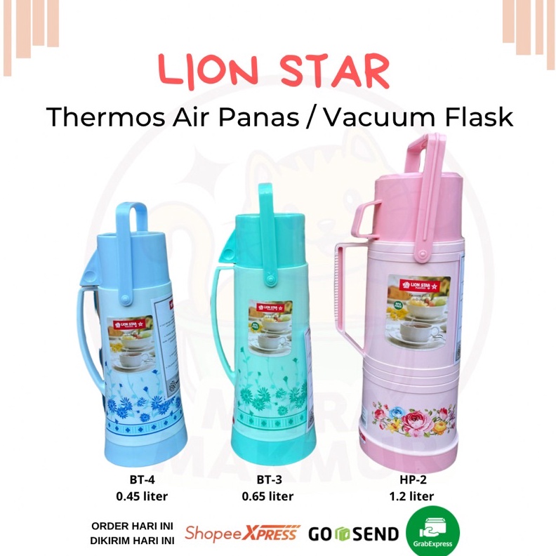 Jual Diskon 4 Produk Pilihan THERMOS AIR PANAS VACUUM FLASK 45 65 12 ...
