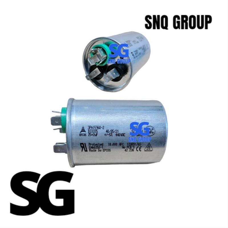 Jual Capasitor ac daikin original 1 PK 25+2 uf - Kapasitor ac original ...