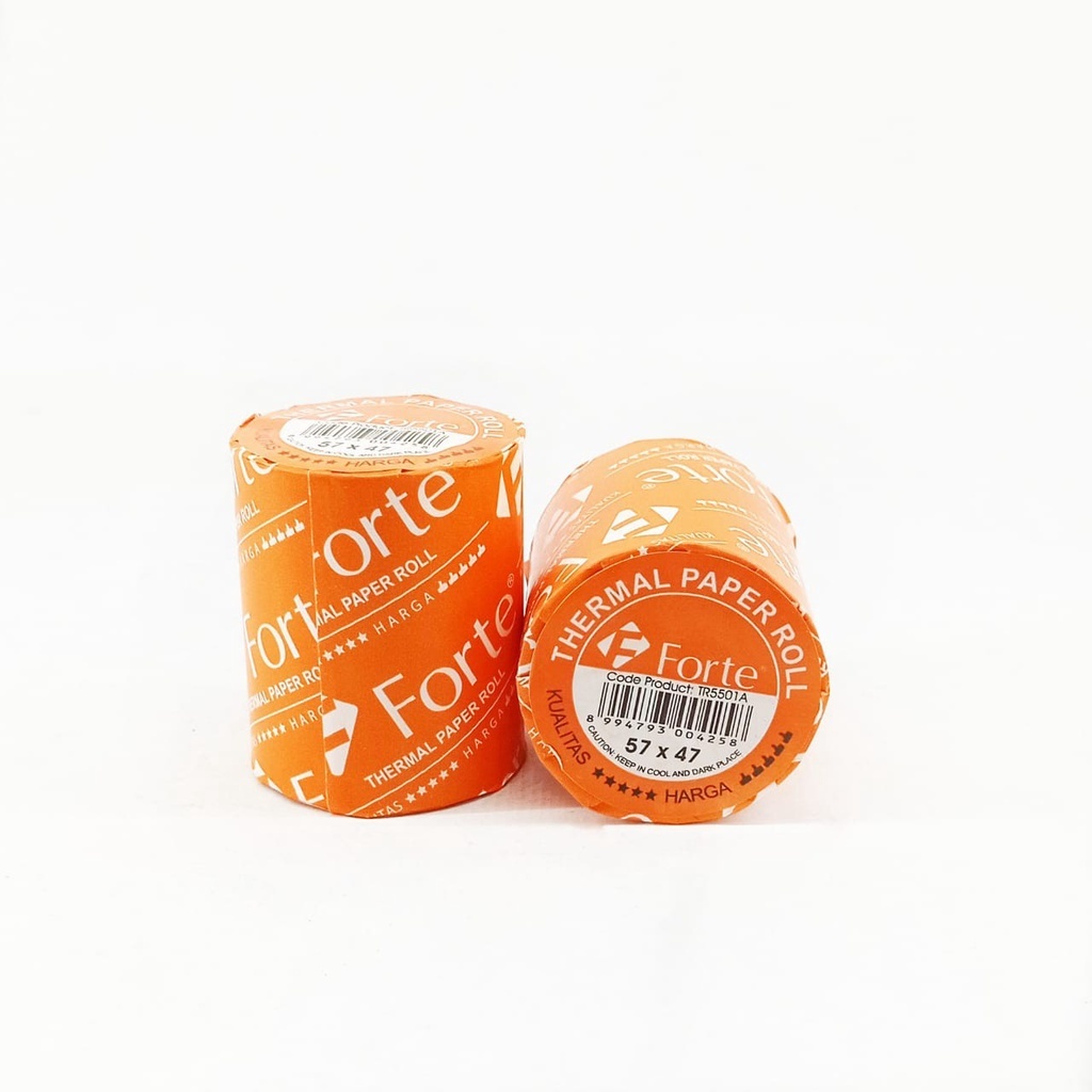 Jual 1 Roll Kertas Kasir/ Thermal Paper 57x47 Forte | Shopee Indonesia