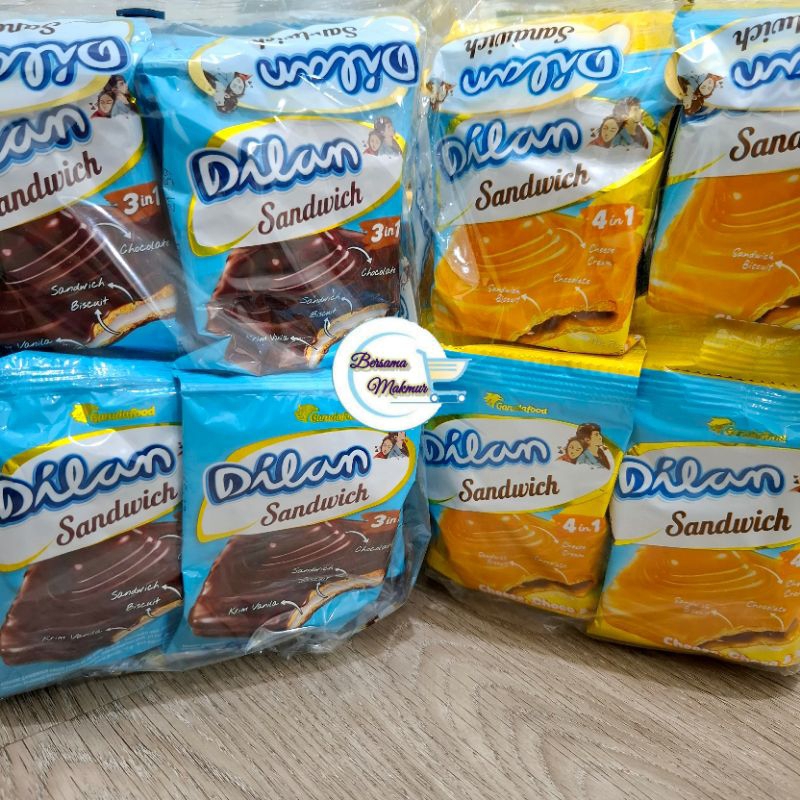 Jual Dilan Sandwich 3in1 (1 pack isi 20 sachet) | Shopee Indonesia