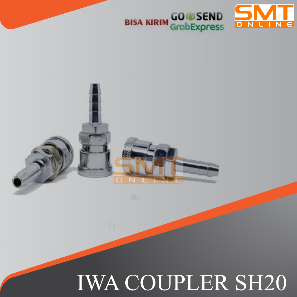 Jual Coupler SH 20/Quick Coupler SH 20 Sambungan Selang Kompresor ...