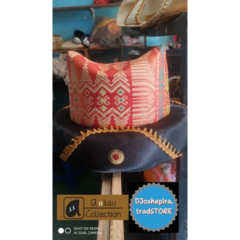 Jual topi adat khas Aceh nanggoro/teuku umar satuan Dewasa/anak ...
