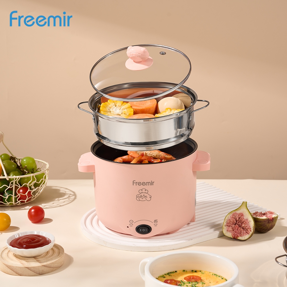 Jual [freemir Electric X Alabisyir] Panci Listrik 1.5L Pink Mini dengan ...