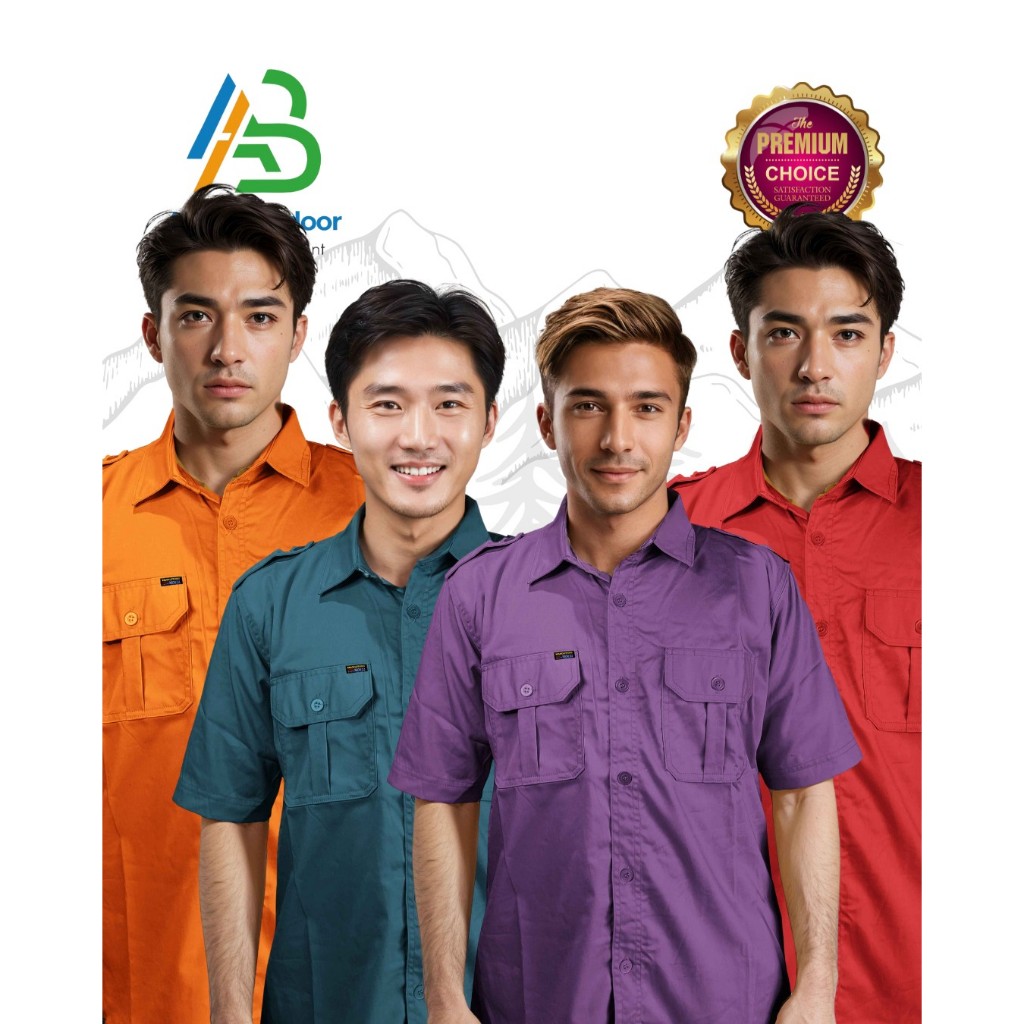 Jual Baju Polos Warna Oranye, Hijau Tosca Tua, Ungu Muda, Merah Cabe ...