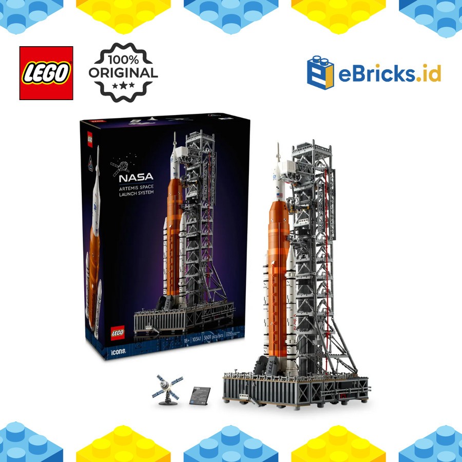 Jual Lego Icons 10341 NASA Artemis Space Launch System (Dus Cacat Minor ...