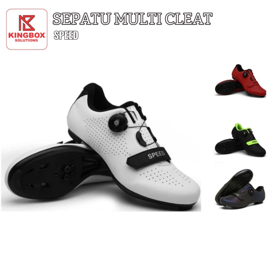 Jual Sepatu Multi Cleat Roadbike Road Shoes Gowes Balap | Shopee Indonesia