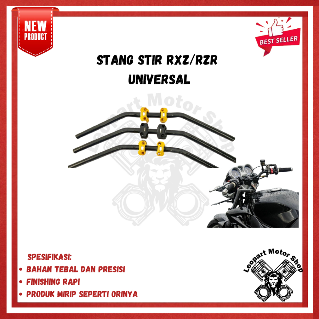 Jual setang stang Stir setir rxz.rzr model ori pnp universal motor ...