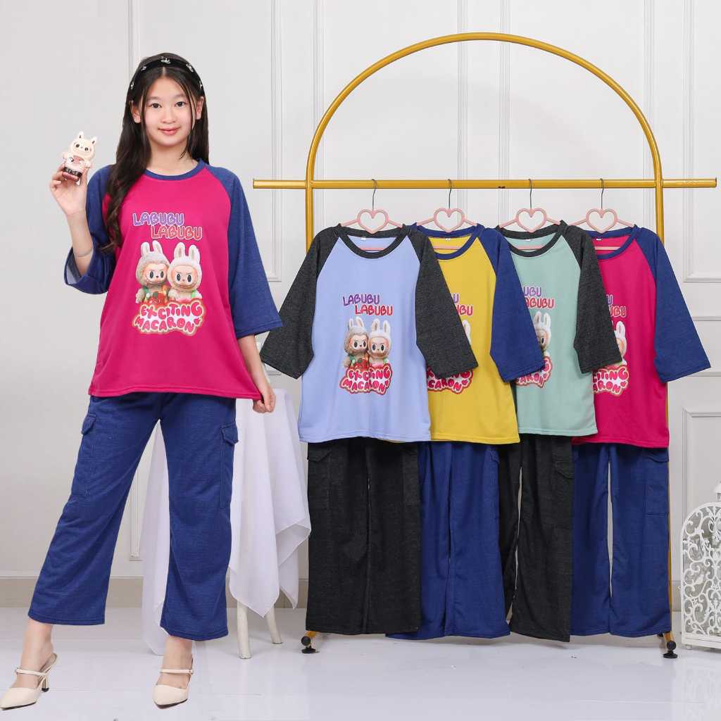 Jual Baju Setelan Anak Perempuan Usia 8-12 Tahun Vista Terry / Setelan ...