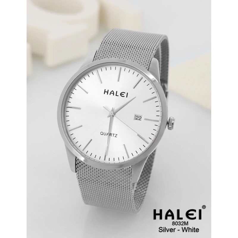 Jual Jam Cowo Rantai Tali Pasir Tanggal Halei Original | Shopee Indonesia