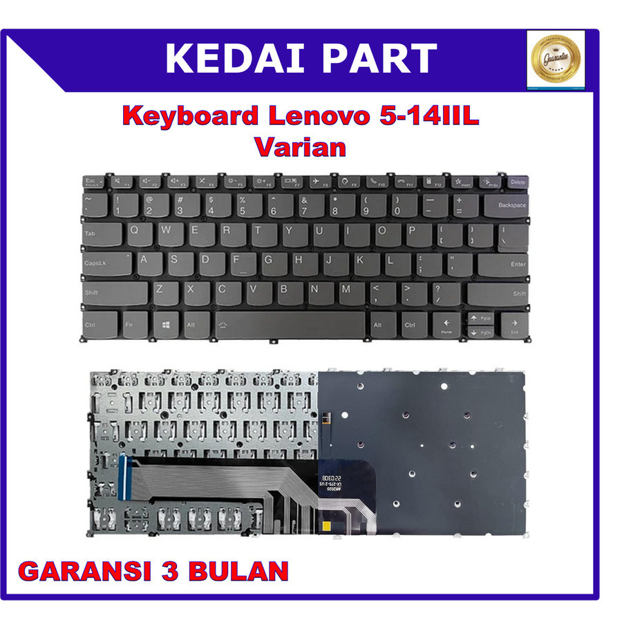Jual Keyboard Lenovo Ideapad Flex 5-14IIL V14 G2 alc V14 G2 itl V14 G3 ...