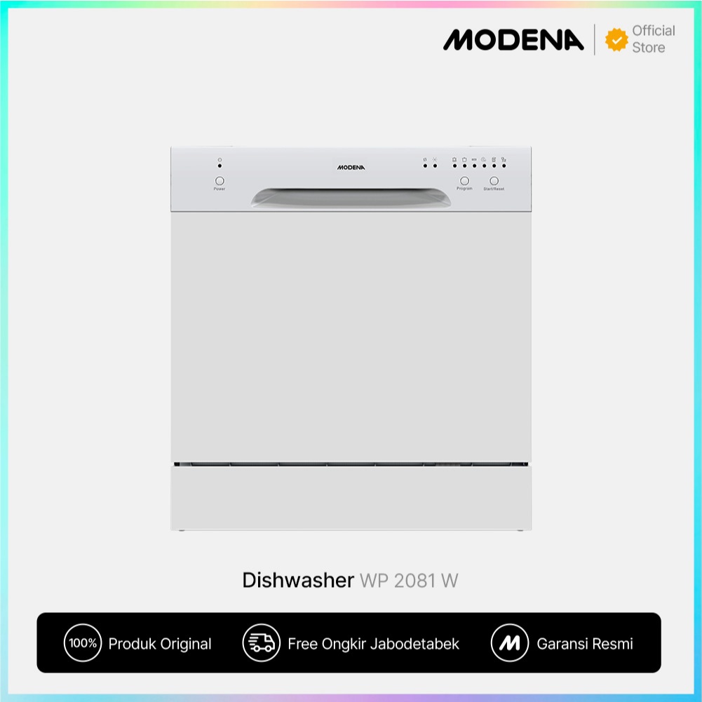 Jual MODENA Dishwasher - WP 2081 W | Shopee Indonesia
