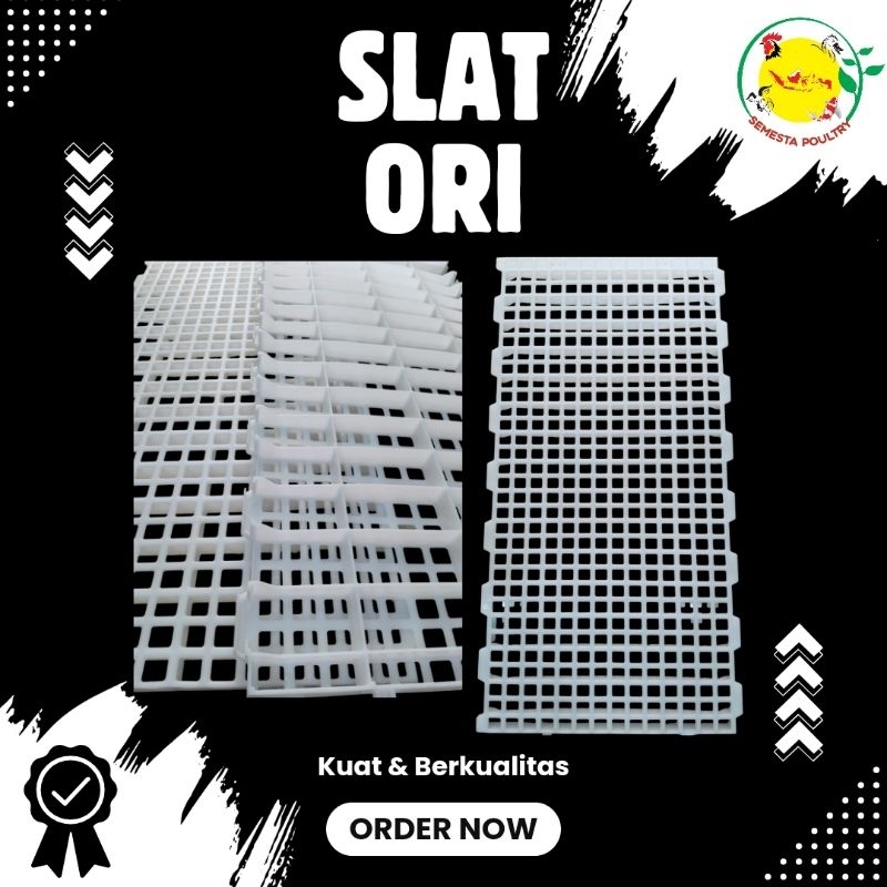 Jual ALAS PLASTIK SLAT ORI 100 X 50 X 4cm ALAS KANDANG BEBEK,AYAM,DOMBA,KAMBING | Shopee Indonesia