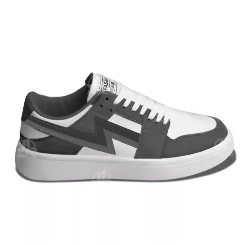 Jual Sepatu Sneakers Casual Pria Wanita Hitam Putih Stylish Model ...